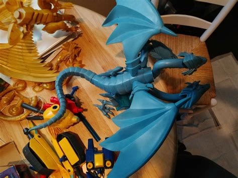 Yu Gi Oh Blue Eyes Ultimate Dragon Deluxe 13 Model Kit Figure 2003
