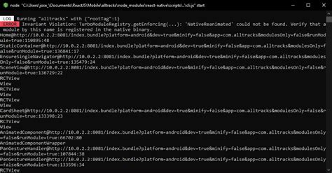 Error Invariant Violation · Issue 2342 · Software Mansion React Native Reanimated · Github