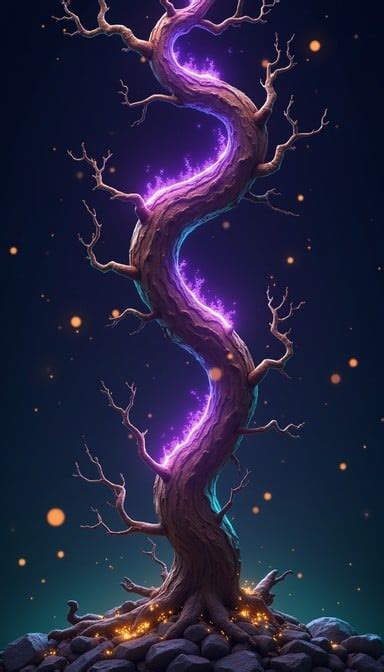 Free Magical Spiral Tree Image Magical Tree Spiral Download At Stockcake