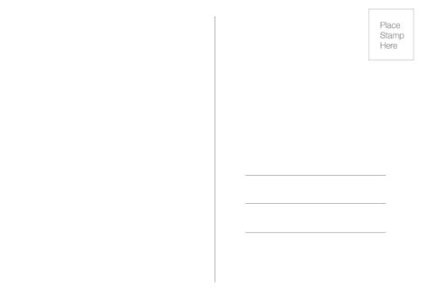 4x6 Postcard Printing Template Cards Design Templates