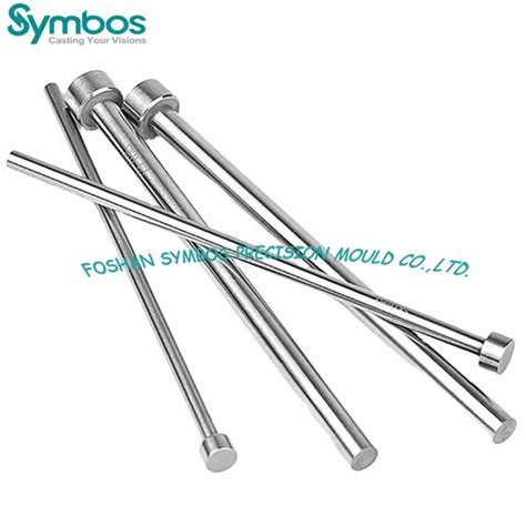 Molds Hardened Steel Step Nitried Ejector Pin Core Pin Ejector Pin And Die Components