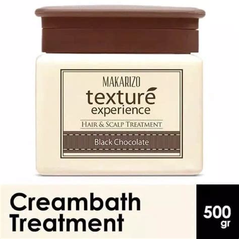 Jual Makarizo Texture Experience Creambath Black Chocholate 500gr Shopee Indonesia