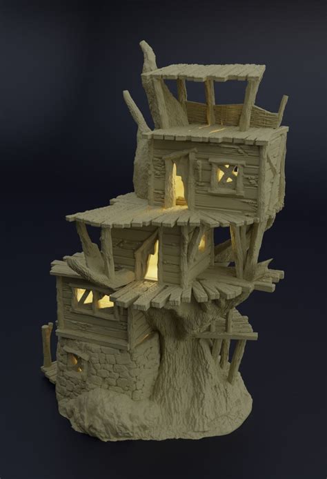 Ratling Hovel Home Dnd Terrain Etsy