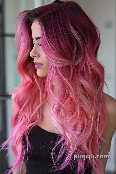 Pink Ombre Hair A Trendy Transformation Puqqu Pink Ombre Hair