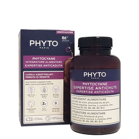 Phytocyane Expertise Antichute 84 Capsule Integratore Anticaduta Capelli