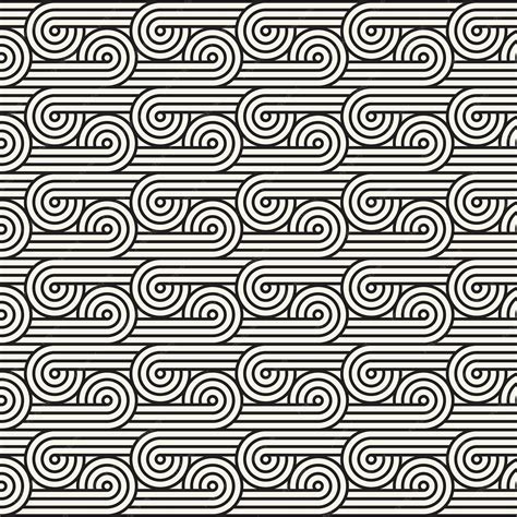 Premium Vector Vector Seamless Lines Pattern Repeating Geometric