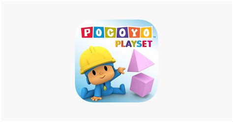 ‎pocoyo Playset 3d Shapes On The App Store