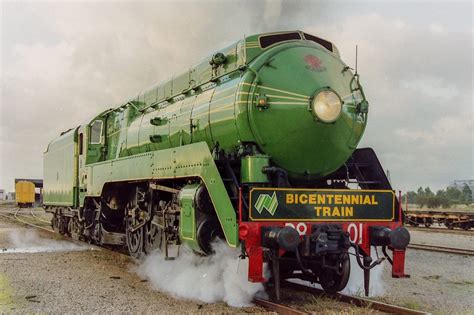Railways On May 5th 1988 Nswgr Class 38 3801 Arrived In Perth With