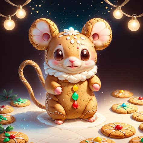 Ssa Biscuit The Gingerbread Mouse By Sensualstrokesart On Deviantart