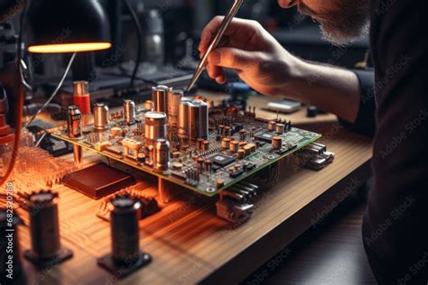 A Person Assembling An Electrical Circuit On A Breadboard Representing Diy Electronics Projects