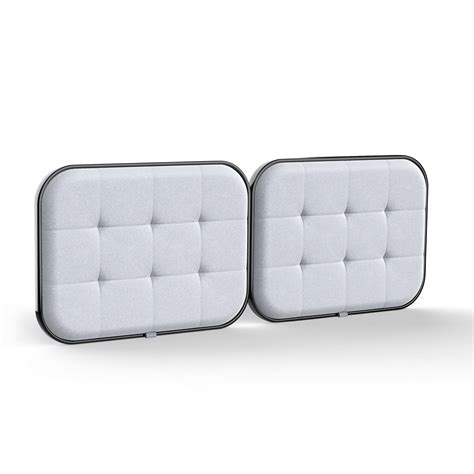 Bigroof Wall Mount Upholstered Headboard For Queen Size Bed Diamond