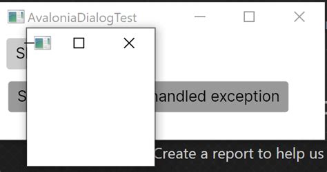 Dialogs Shown Via Appdomain Currentdomain Unhandledexception Do Not Render Issue