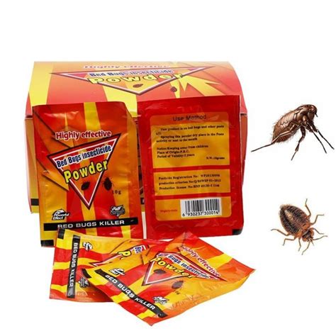 Bed Bugs Killer Powder Bed Bugs Insecticide Powder 10g 1pack Serbuk