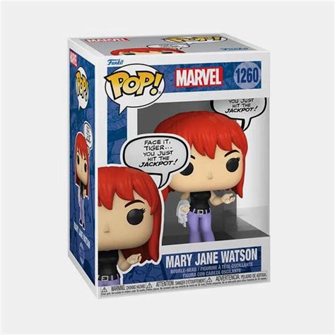 Funko Pop Marvel Comics Mary Jane Templo