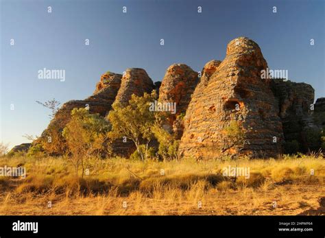 Rock Formations In Purnululu National Park Bungle Bungle Kimberley