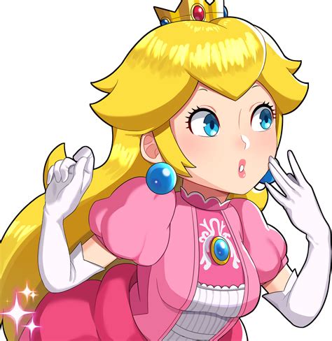 Surprised Princess Peach Placeholder By Cposample On Deviantart