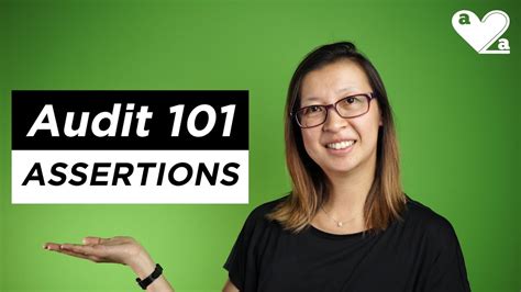 Audit 101 Assertions In Plain English Youtube