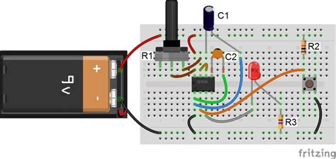555 Timer Basics Monostable Mode