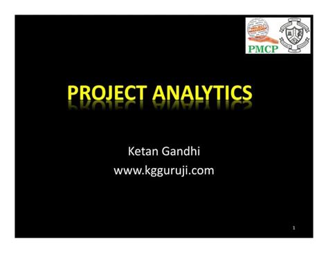 Project Analytics In Project Management Pdf