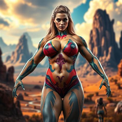 Empowering Imagery Of Muscle And Fantasy A Stunning Ai Generated Thread