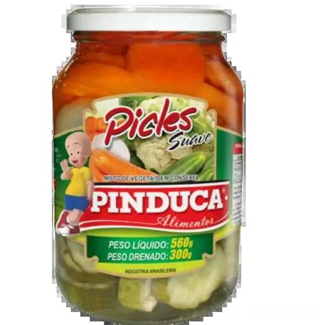 Alimentos Pinduca Picles Em Conserva 300g
