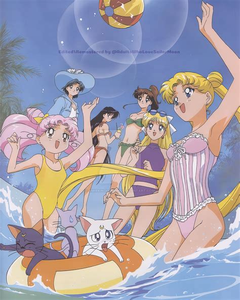 Sailor Moon Swimsuit Edit By Smirkingdesigns On Deviantart