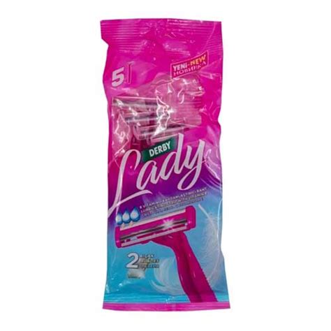 قیمت و خرید ژیلت دو لبه زنانه دربی 5 عددی فروشگاه های‌شاپ پس انداز شما الویت ماست