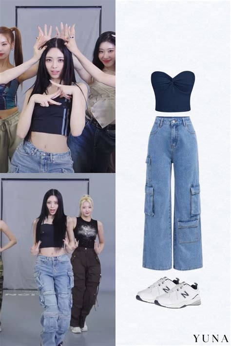Itzy Kpop Yuna Inspired Outfit Dance Outfits Practice Girly Outfits