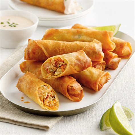 Rouleaux Impériaux Au Crabe Et Crevettes à Congeler Les Recettes De Caty