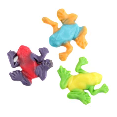 Gummy Rainforest Frogs Bulk Candy Assorted Fruit Flavored Gummies For