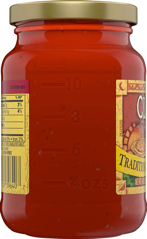 Classico Traditional Pizza Sauce Planogram Left