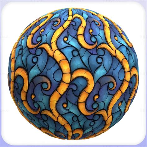 Stained Glass Seamless Texture