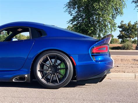 2013 2017 Dodge Viper Acr Style Diffuser Blade Kit Gt Gts Srt Ta Gen5