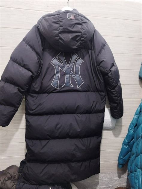 Mlb Ny Long Puffer Coat Mens Fashion Coats Jackets And Outerwear On
