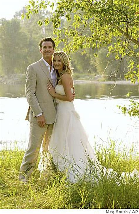 Newsom Siebel Get Hitched On A Ranch