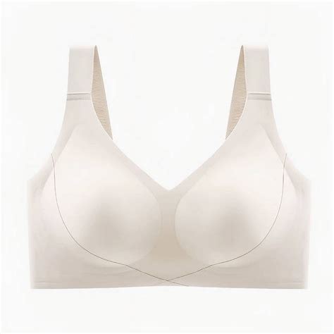 Arnsht Womens Wireless Push Up Bra Seamless T Shirt Bra With Full