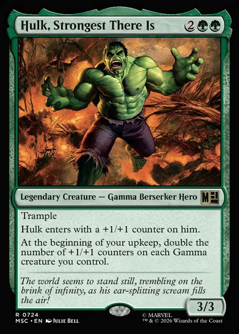 Hulk 59 Cards Magic The Gathering