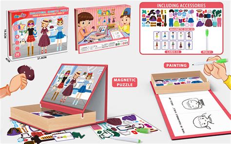 Hh Poland Sa Puzzle Magnetyczne Modne Dziewczyny Tablica Marker