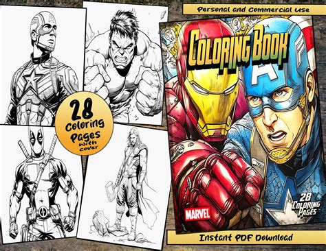 Marvel Heros Coloring Pages