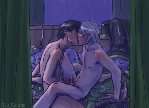 Rule 34 2boys After Party Albus Severus Potter Alcohol Bed Bed