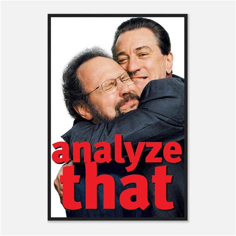 Analyze That Movie Poster Analyze That 2002 Classic Movie Poster Citiesbox