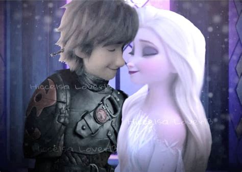 Elsa And Light Fury Elsa And Astrid Elsa And Nook
