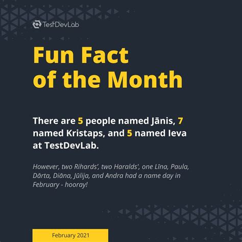 Testdevlab On Linkedin Wanna Read A Fun Fact About Testdevlab For