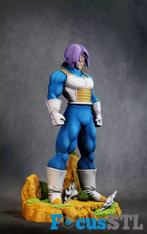 Future Trunks Saiyan Armor Stl 3d Print File Focusstl