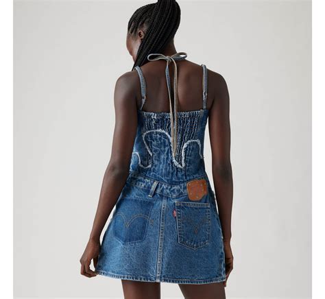 Levis® X Adsb Andersson Bell Mini Dress Medium Wash Levis® Ca