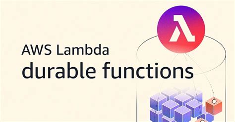 Lambda Durable Functions When You Dont Need Step Functions Dev