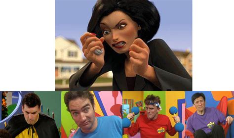 The Wiggles Vs Gladys Sharp By Kuyatamayo On Deviantart