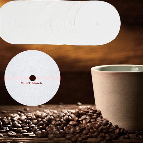 Ajhhao Round Coffee Filters Espresso Paper Filter Moka Pot Filter