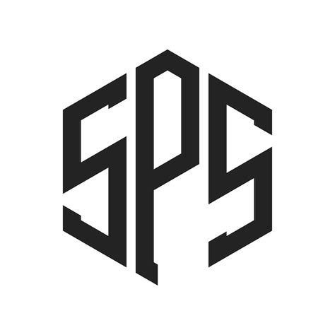 Premium Vector Sps Logo Design Initial Letter Sps Monogram Logo Using Hexagon Shape