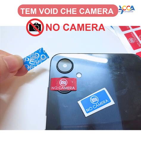 Tem Void No Camera Tem Dán Che Camera điện Thoại Tem Niêm Phong